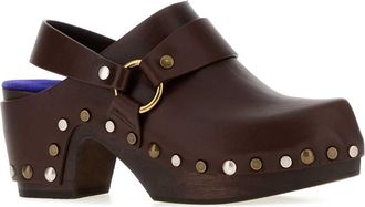 Chlo&eacute; Talis Clogs - Brown