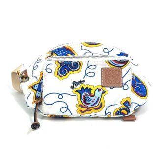 Loewe Pre-owned Stoff crossbody-taschen - - Pre-owned - Herren - Wei&szlig; - ONE SIZE