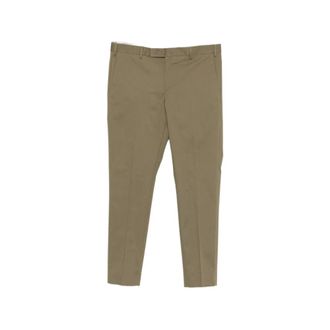 Pantaloni Torino Homme, Pantalons, Vert, Taille: S Pantalon de costume slim-fit
