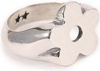 Two Jeys Bague Flower en argent