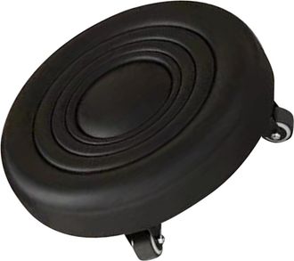 BESTONZON Generisch Rollhocker Fu&szlig;hocker mit 4 Rollen Weiches Sitzkissen Rutschfester Tritthocker f&uuml;r Haus und B&uuml;ro Mobiler Sitzhocker zum Bodenwischen und Ents