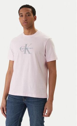 Calvin Klein Jeans T-Shirt Hero Monologo LV04RB862G Rosa Regular Fit