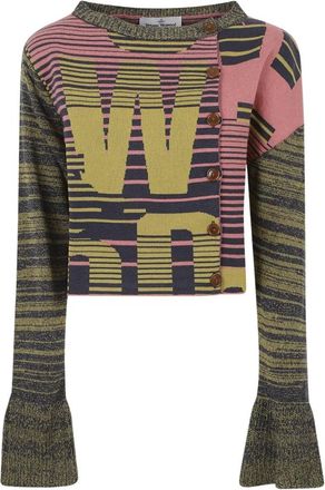 Vivienne Westwood Femme, Pulls, Multicolore, Taille: 38 FR Bruno Cardigan