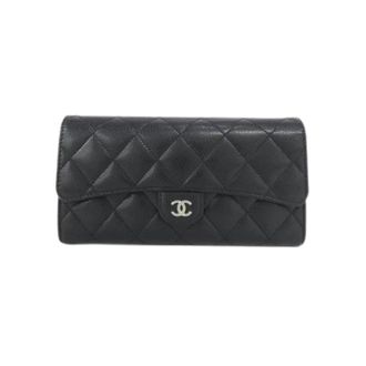 Chanel Pre-owned Leder Portemonnaies - - Pre-owned - Damen - Schwarzk - ONE SIZE