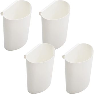Cabilock 4st&uuml;cke H&auml;ngende Aufbewahrungsk&ouml;rbe F&uuml;r Rollwagen Praktische Mini-buckets Zur Organisation Von Beauty-zubeh&ouml;r Platzsparend Und Einfach Zu Montieren F&uuml;