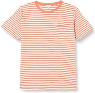 Armor Lux T-Shirt rayé en Coton et Lin Heritage