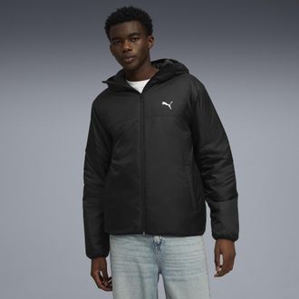 Puma Essentials Leicht Wattierte Jacke Herren, Kleidung, Schwarz, XXL
