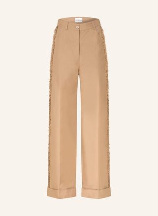 Claudie Pierlot Claudie Pierlot Marlenehose Mit R&uuml;schen beige