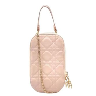 Dior Pre-owned Cuir sacs-dior - Femme - Pre-owned - Rose - Taille: ONE Size