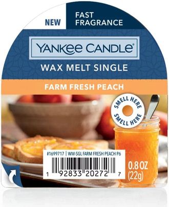 Yankee Candle Company Farm Fresh Peach Wachs Melt