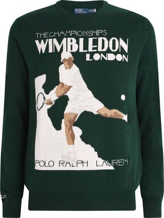 Ralph Lauren Polo Ralph Lauren x Wimbledon Tennis Graphic Sweatshirt Size XXL