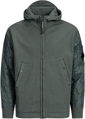 C.P. Company Hoodie &agrave; glisis&egrave;re bi-mati&egrave;re