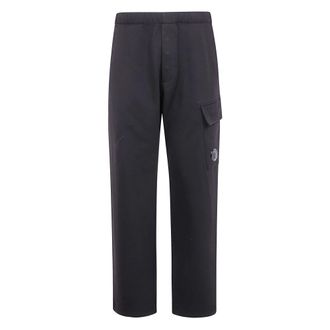 C.P. Company C.p. Company, Homme, Pantalons, Noir, Taille: L Pantalon Cargo en molleton &agrave; motif diagonal