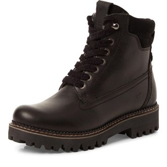 Tamaris Damen Stiefel Leder schwarz 40