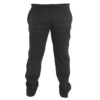 Duke Pantalon de Jogging Albert - Homme (8XL) (Noir)
