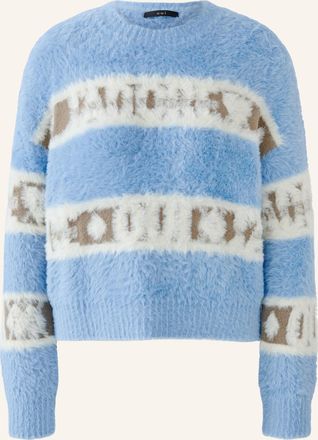 Oui Pullover blau