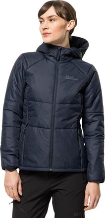 Jack Wolfskin Damen Bergland Ins Hoody W Jacket, Night Blue, XS EU