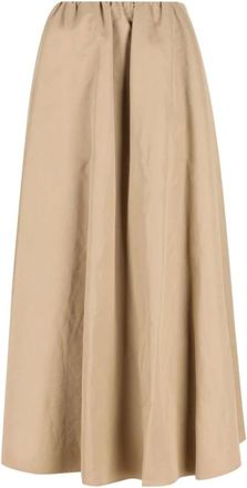 Brunello Cucinelli Femme, Jupes, Brun, Taille: 36 FR Wide Pantalons