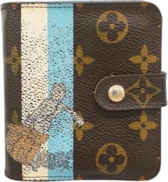Louis Vuitton unisex, Pre-owned, Multicolore, Taille: ONE Size Portefeuille en tissu doccasion