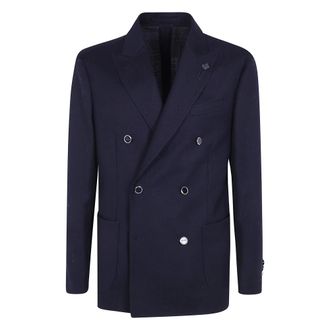 Lardini Blazers - Homme - Vestes - Bleu - Taille: 2XL