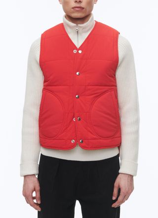 Fursac Gilet &agrave; doublure en fausse fourrure - Taille M - Homme