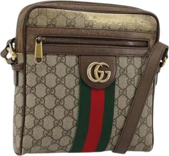 Gucci Sac bandouli&egrave;re vintage doccasion - Femme - Pre-owned - Beige - Taille: ONE Size