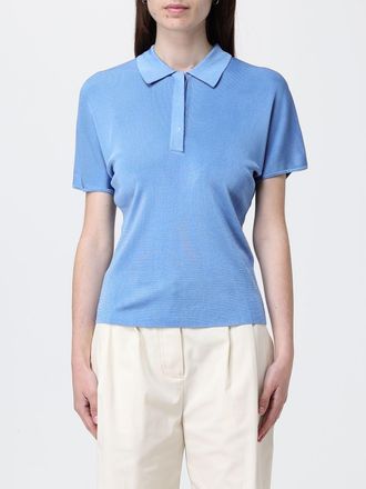 Meimeij Polo Damen Farbe Hellblau