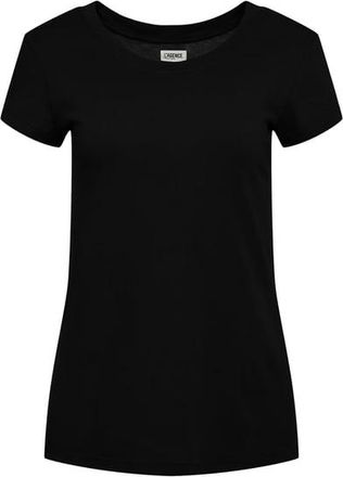 L'agence T-shirt &agrave; encolure d&eacute;gag&eacute;e en coton