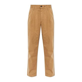 Rag & Bone Homme, Pantalons, Brun, Taille: W31 Evan Pleated Chino