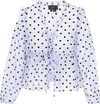 Faina Bluse Frauen hellblau