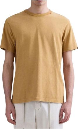 Replay Homme, Tops, Jaune, Taille: XL T-shirt &agrave; col rond
