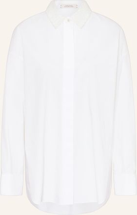 Dorothee Schumacher Dorothee Schumacher Hemdbluse Poplin Power Mit Spitze weiss