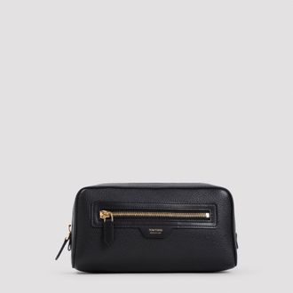 Tom Ford Trousse de toilette en cuir de veau grain&eacute; Tom Ford