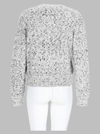 Isabel Marant Alpaca-Blend Knit Sweater - Gray