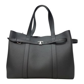 Tod's TIM Briefcase Grande - Femme - Sacs - Noir - Taille: ONE Size