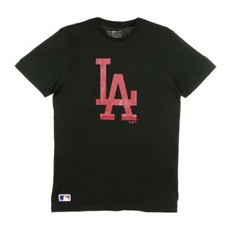 New Era Homme, Tops, Noir, Taille: XL Tee MLB Logo d&Eacute;quipe Saisonni&egrave;re Noir/Cardinal