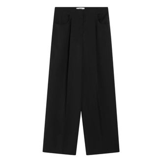 Fendi Schwarze regul&auml;re Hose - - Trousers - Damen - Schwarzk - S