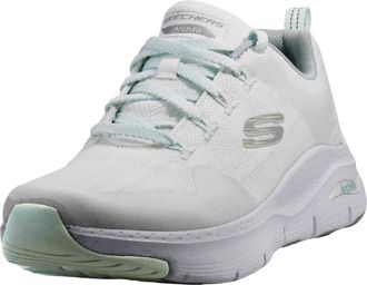 Skechers Sport Womens Arch FIT Comfy Wave Sneakers Damen Weiß, Schuhgröße:37 EU