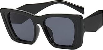 Generic Lunettes de soleil décoratives rétro oeil de chat Street Shot pour hommes et femmes, vacances en plein air (couleur : A, taille : 1) 2026