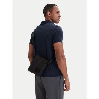 Calvin Klein Umh&auml;ngetasche Calvin Klein Canvas Mix Reporter LV04D3366G Schwarz