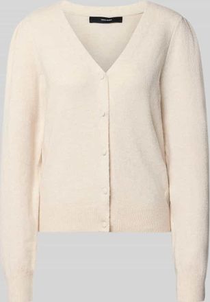 Vero Moda Regular Fit Strickjacke mit V-Ausschnitt Modell DOFFY