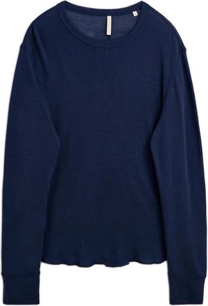 Sunflower Homme, Tops, Bleu, Taille: XL Wool T-shirt