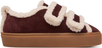 INUIKII Sneakers Inuikii Shearling Low Velcro 1001.001.0231.518 Dunkelrot