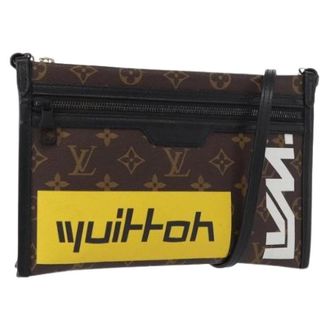Louis Vuitton Pre-owned Flat Messenger - - Pre-owned - Damen - Braun - ONE SIZE