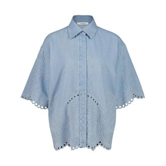 Zimmermann Daylight Denim Shirt - - Blouses & Shirts - Damen - Blau - L