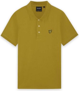 Lyle & Scott Ss Polohemd, schlicht, in y308 bronze-Braun