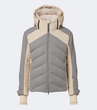 Bogner Veste doudoune de ski Flann en flanelle