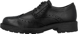Clarks Femme Orinoco2 Limit Tissu Oxford, Black Leather, 39.5 EU