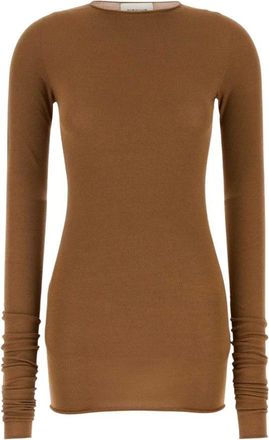 ARMARIUM Armarium, Femme, Pulls, Brun, Taille: 38 FR Pulls &agrave; col rond