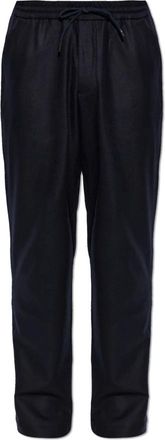 Sease Mindset Wollhose mit G&uuml;rtel - - Trousers - Herren - Blau - M